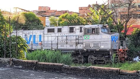 Trem de minério carregado Dash 9BB da VLI YouTube