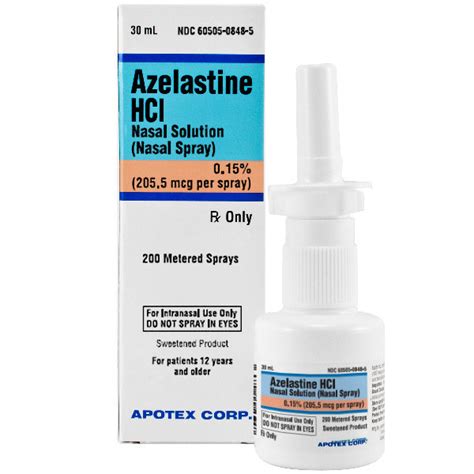 Azelastine Hcl Ns 015 Rx Products