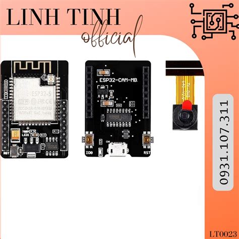 Module ESP32 CAM tích hợp thu phát Wifi Camera Bluetooth Shopee