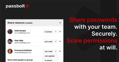 Passbolt On Linkedin Securely And Easily Create Store Manage And Share Passwords With Your…