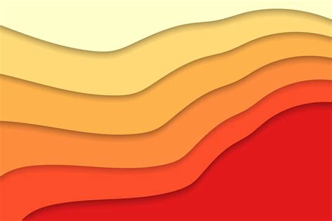 Retro Abstract Papercut Colorful Background With Wave Shape 46362920 Vector Art At Vecteezy