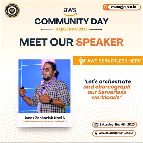 Jones Zachariah Noel N On Linkedin Aws Serverless Awscommunity