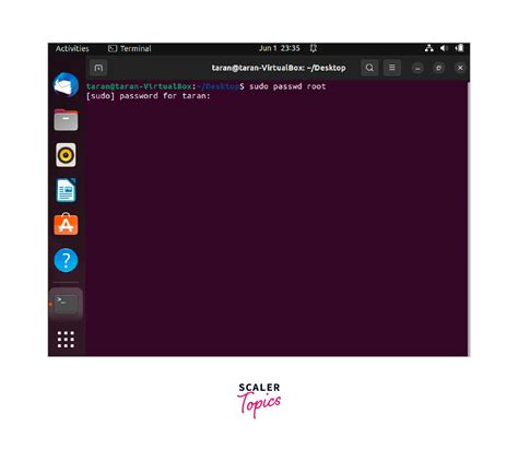 How To Reset Or Change The Root Password In Linux Scaler Topics
