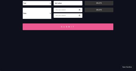 React Hook Form Usefieldarray Forked Codesandbox