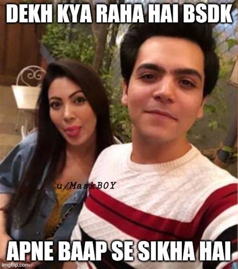 bc apne baap se seekh ke aaya hai r saimansays