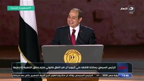 الرئيس السيسي لازم أنا والجيش نروح قبل ما حاجة تحصل لمصر بلاش هري