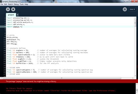 Why Wont Processing Find My Library Libraries Processing Community Forum