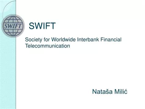 Ppt Swift Powerpoint Presentation Free Download Id6511228