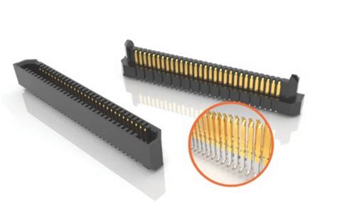 Samtec Introduces 0 635 Mm Pitch Slim Body Edge Rate Connectors