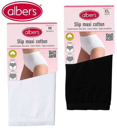 Ladies Briefs Slip Maxi Cotton Albers
