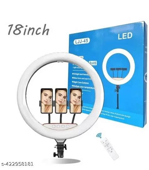 18 Inch Ring Light At ₹ 770piece Light Emitting Diode Ring Light In