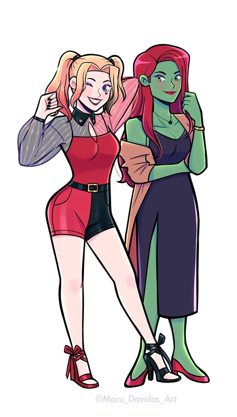 Fan Art Dc Girls By Maru Davalos Art Rdccomics