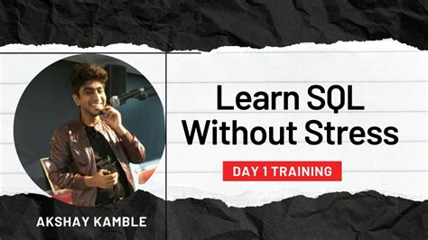 What Is Sql What Is Mysql Understand Database Complete Sql Day