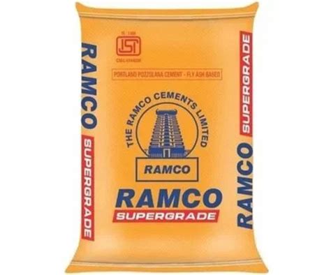 Ramco Supergrade Cement At ₹ 340bag रैमको सीमेंट In Hyderabad Id