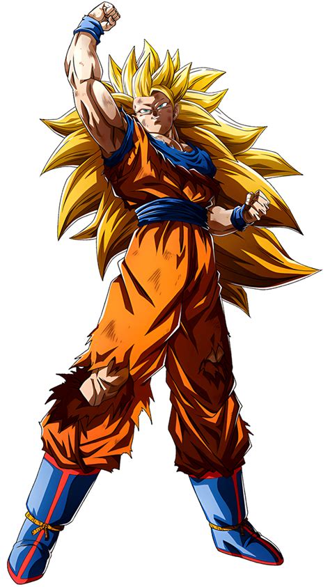 Dokkanbattle Ssj3 Goku Hd Render By Brando Edits On Deviantart