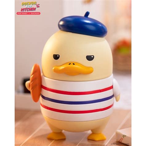 確認款 現貨 Duckoo 廚房大作戰 泡泡瑪特 Popmart 廚房 鴨子 Ya 盒玩盲盒 長今 蘑菇濃湯 法棍 雞蛋 蝦皮購物