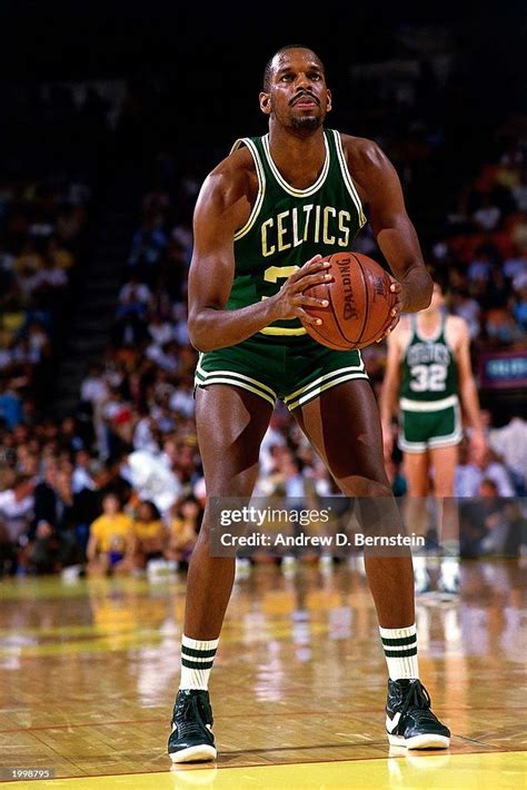 Cedric Maxwell Of The Boston Celtics Shoots A Free Throw Against The