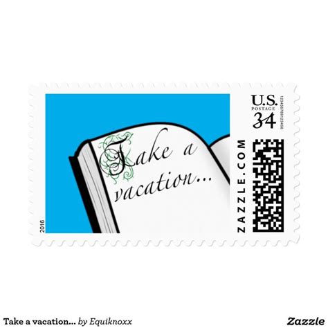 Take A Vacation Postage Stamp Stamp Collection