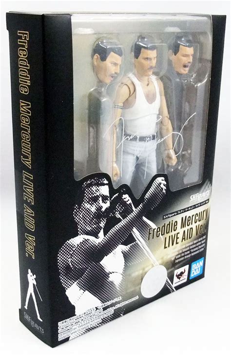 Freddie Mercury Live Aid Bandai Shfiguarts Figure