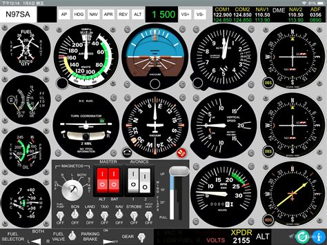 Touch Panel For Cessna 172 For Microsoft Flight Simulator Msfs