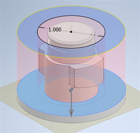 Solved Inventor 2024 How To Extrude A Boss From The Curved Surface Of A Cylinder So That The