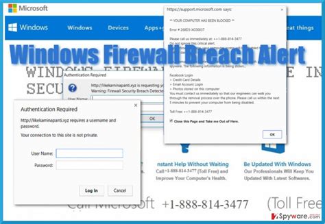Remove “windows Firewall Blocked The Internet” Virus Easy Removal