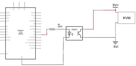 Can I Use A Pc817 Optocoupler To Act As A Momentary Switch General