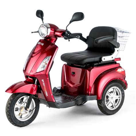 VELECO ZT15 SCOOTER électrique 3 roues Mobylette Senior Handicapé