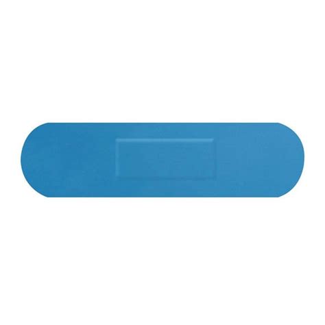 HYGIO PLAST BLUE DETECTABLE PLASTERS MEDIUM STRIP Bx HEALTH AND SAFETY From Logistics UK UK