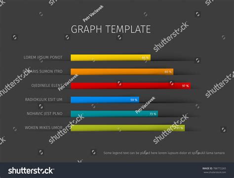 Vector Flat Design Statistics Column Horizontal Stock Vector Royalty Free 788772265 Shutterstock