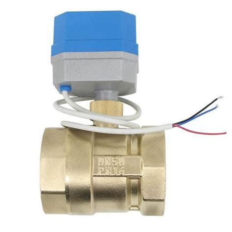 12v 2 types de connexion vanne motorisée 12v electrovanne vanne 2
