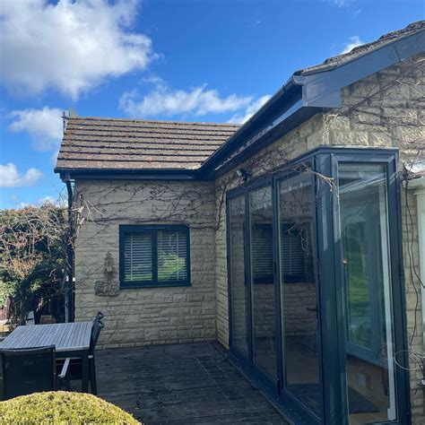 Anthracite Guttering Facia And Soffits Leckhampton Cheltenham Cheltenham And Gloucester Cladding