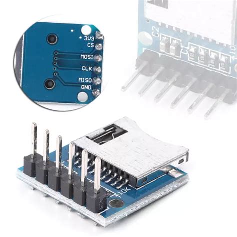 Tf Micro Sd Card Module Mini Sd Memory Module Fit For Spi Interface Yh