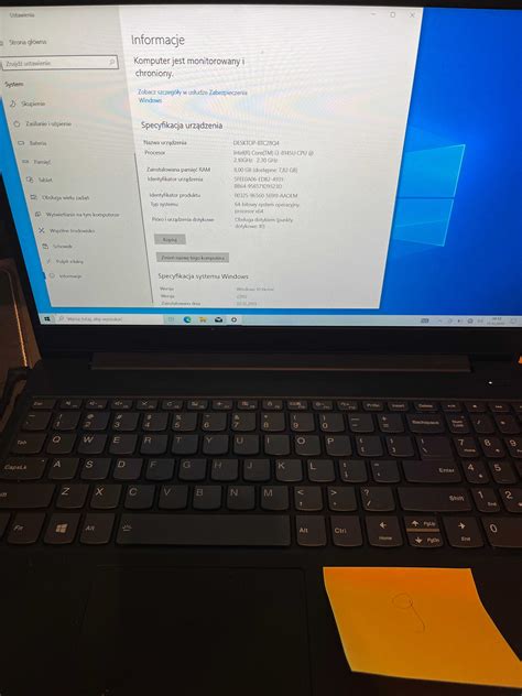 Syndyk sprzeda Laptop lenovo ideapad s340 15iwl 50 wartości Warszawa