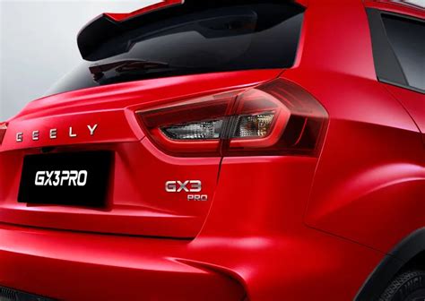 Precios Equipamientos Y Versiones De GEELY Gx3 Pro 2024