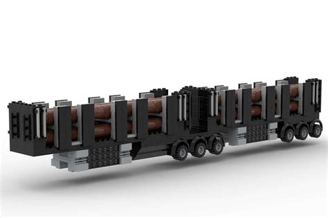 Lego Moc Logging Trailer B Double By Nova Christoph Rebrickable
