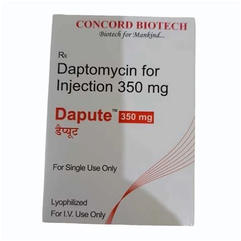 350mg Daptomycin Injection At ₹ 3600 Piece Bd Dapto Injection In Varanasi Id 2852597960097