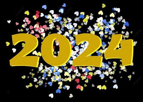 2024 With Love Background 2024 Background New Year Background Image