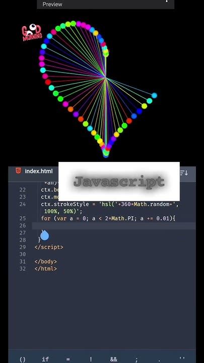 Heart Shaped Design Using Javascript Shorts Htmlcoding Youtube