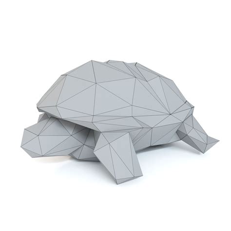 Turtle Low Poly 3d Model 7 Unknown 3ds Fbx Max Obj Stl Free3d