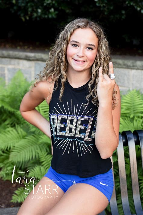 NCA National Champion Cheerleader Photo Session Tara Starr Photography