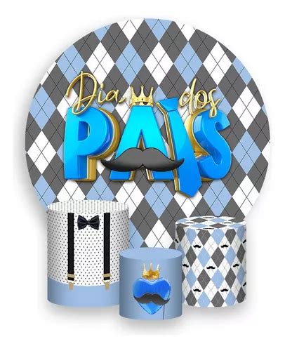 Panel de fiesta de 1 5 x 1 5 cm y funda de tres cilindros para el Día