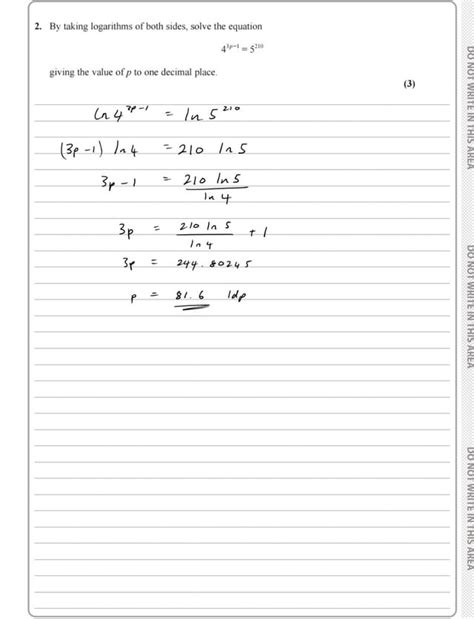 maths logarithms probably a dumb question but why do we use ln here