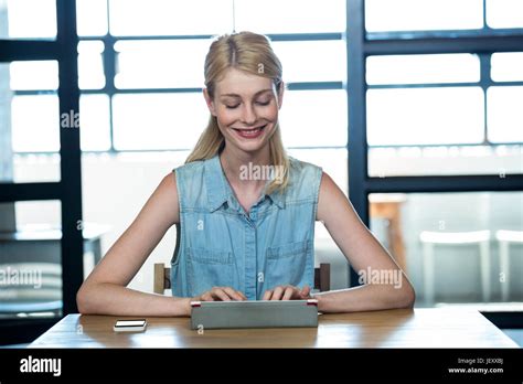 Woman Typing A Keyboard Stock Photo Alamy