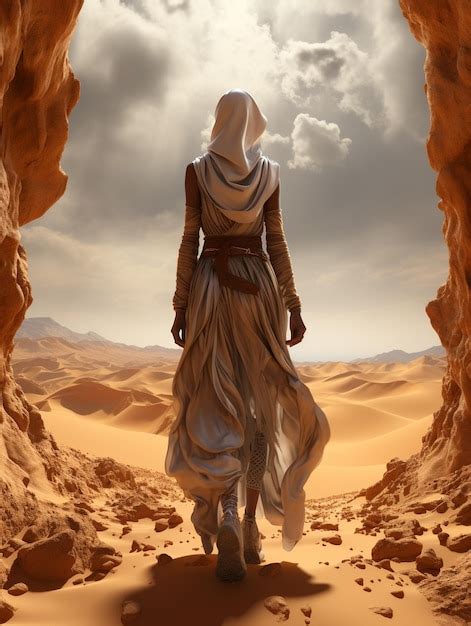 Premium Ai Image Princess Of Persia Desert Sands Young Attractive