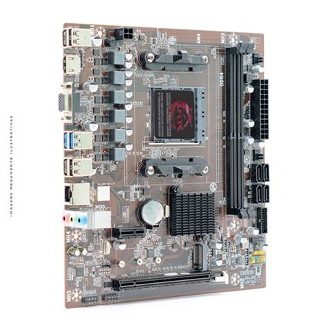 Placa Mãe Afox B AMD AM DDR M USB B D MA V