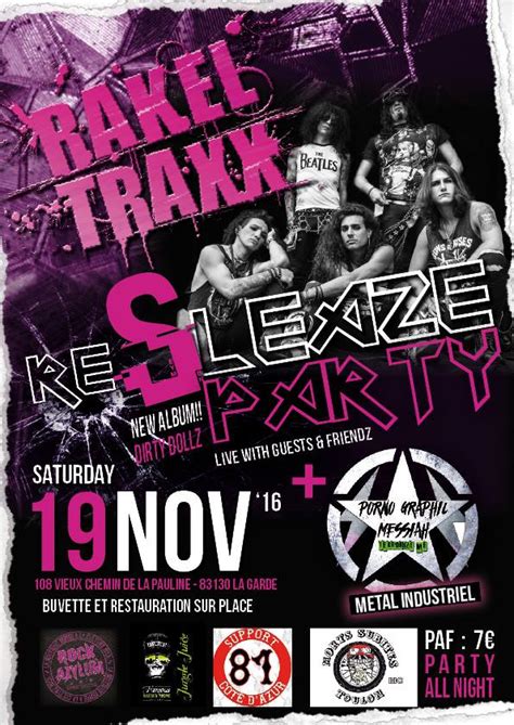 Rakel Traxx Release Party 19112016 La Garde Provence Alpes Cote