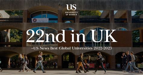 University Of Sussex On Linkedin Rankings Highereducation 13 Comments