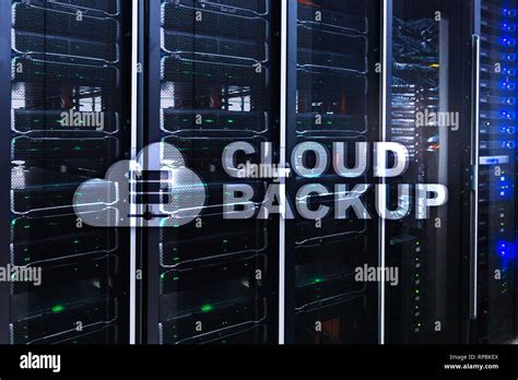 Cloud Backup Server Data Loss Prevention Cyber Security Stock Photo Alamy