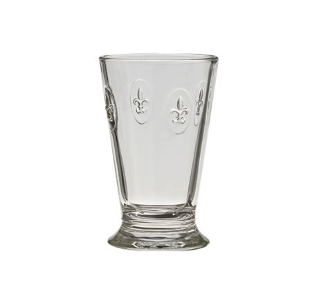 Fleur De Lys Drinking Glasses Set Of 6 Pottery Barn